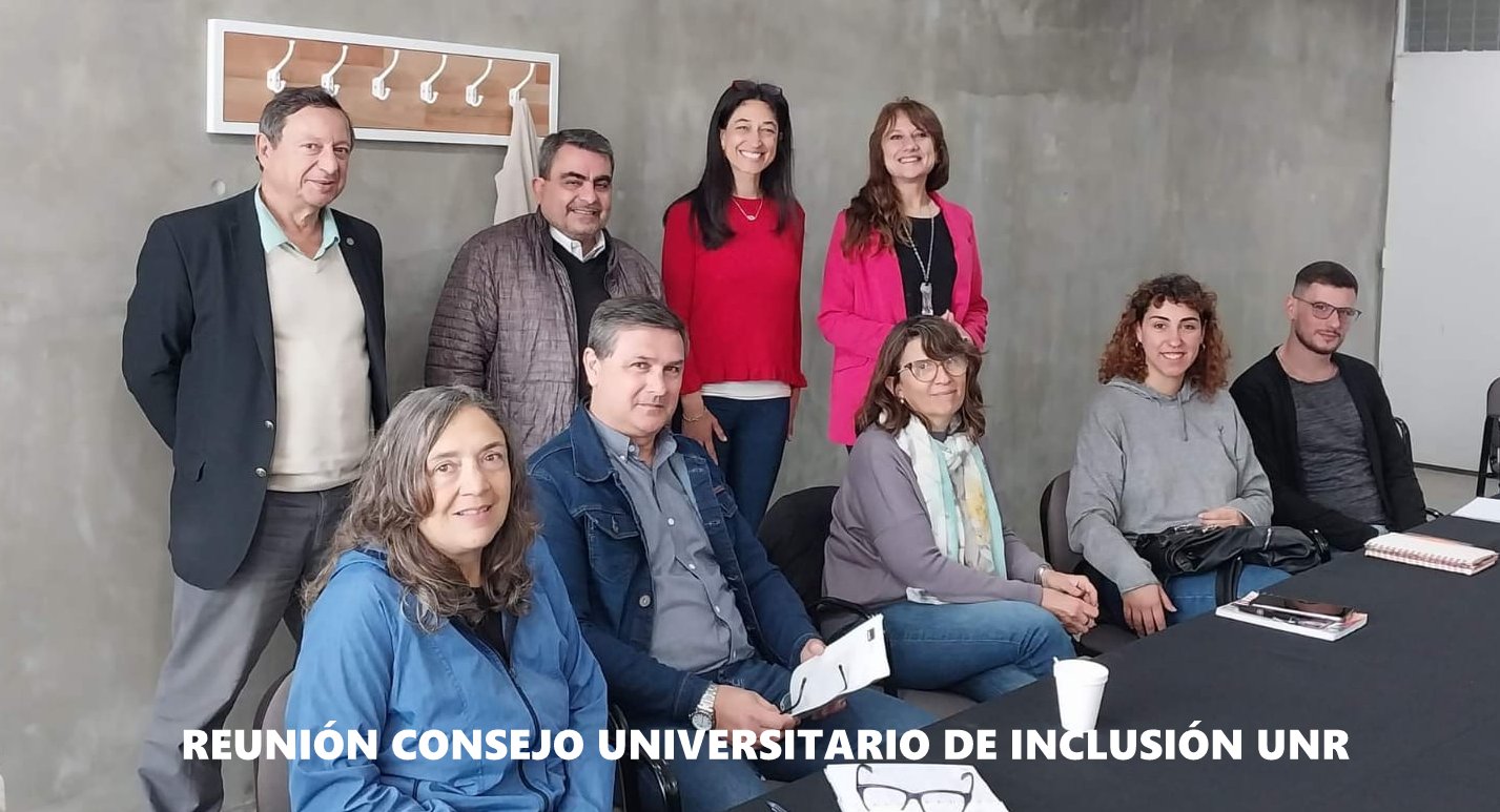 Reunión Consejo Universitario de Inclusión UNR - A.P.U.R.